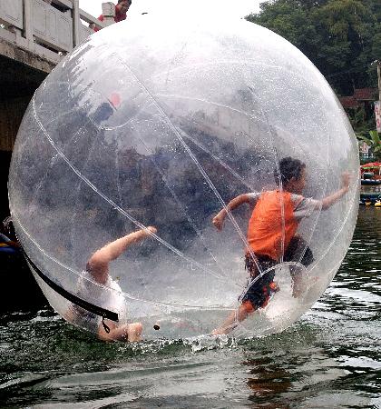 GIGABALL GIGA BALL GOOGOOBALL FOOTSIEBALL Zorb,Zorbie, Water Walker ...